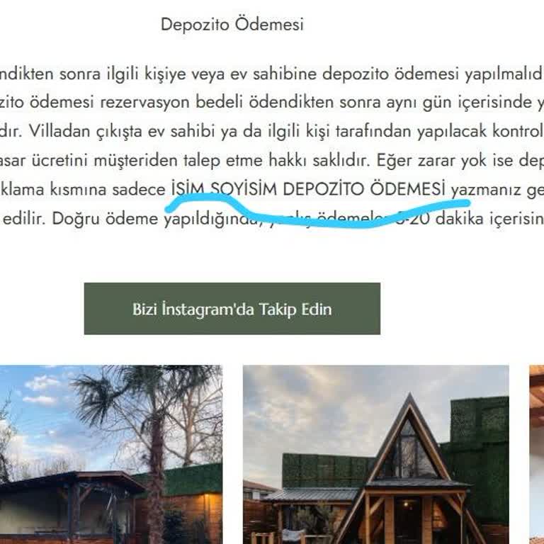 Bungalov Konaklama Dolandırıcılığı Mersin Bungalov Yanıltıcılığı ...