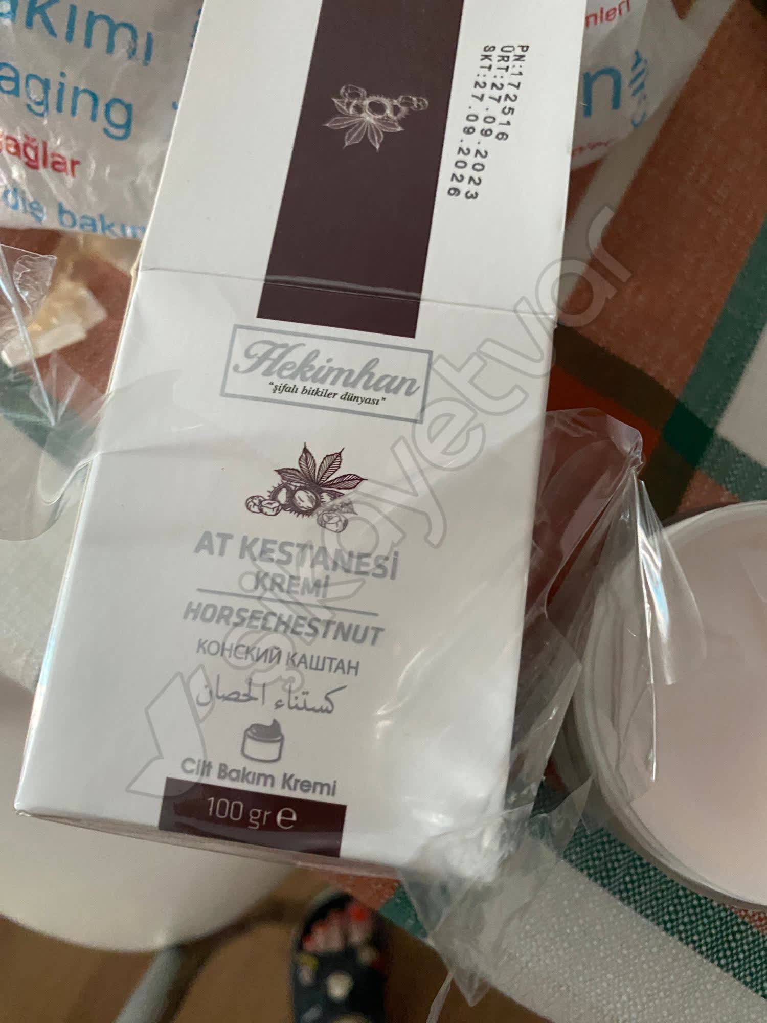 Hekimhan Bitkisel Ürünler At Kestanesi Kremi Bozuk Çıktı! - Şikayetvar
