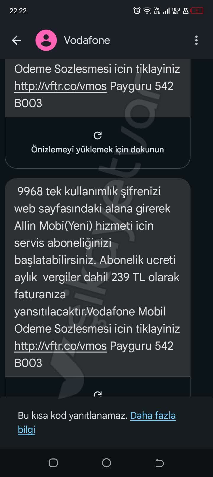 Vodafone Habersiz Başlatılan Abonelikler Ve İade Sorunu - Şikayetvar