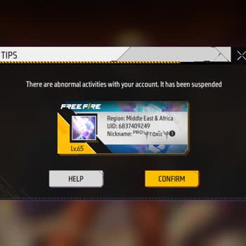Garena Suspended My Free Fire Max Account Due to an Unintentional Login ...