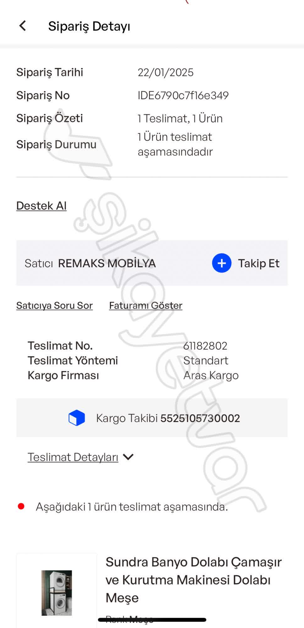 İdefix Ve Remaks Mobilya'nın Kargo Kabusu! - Şikayetvar