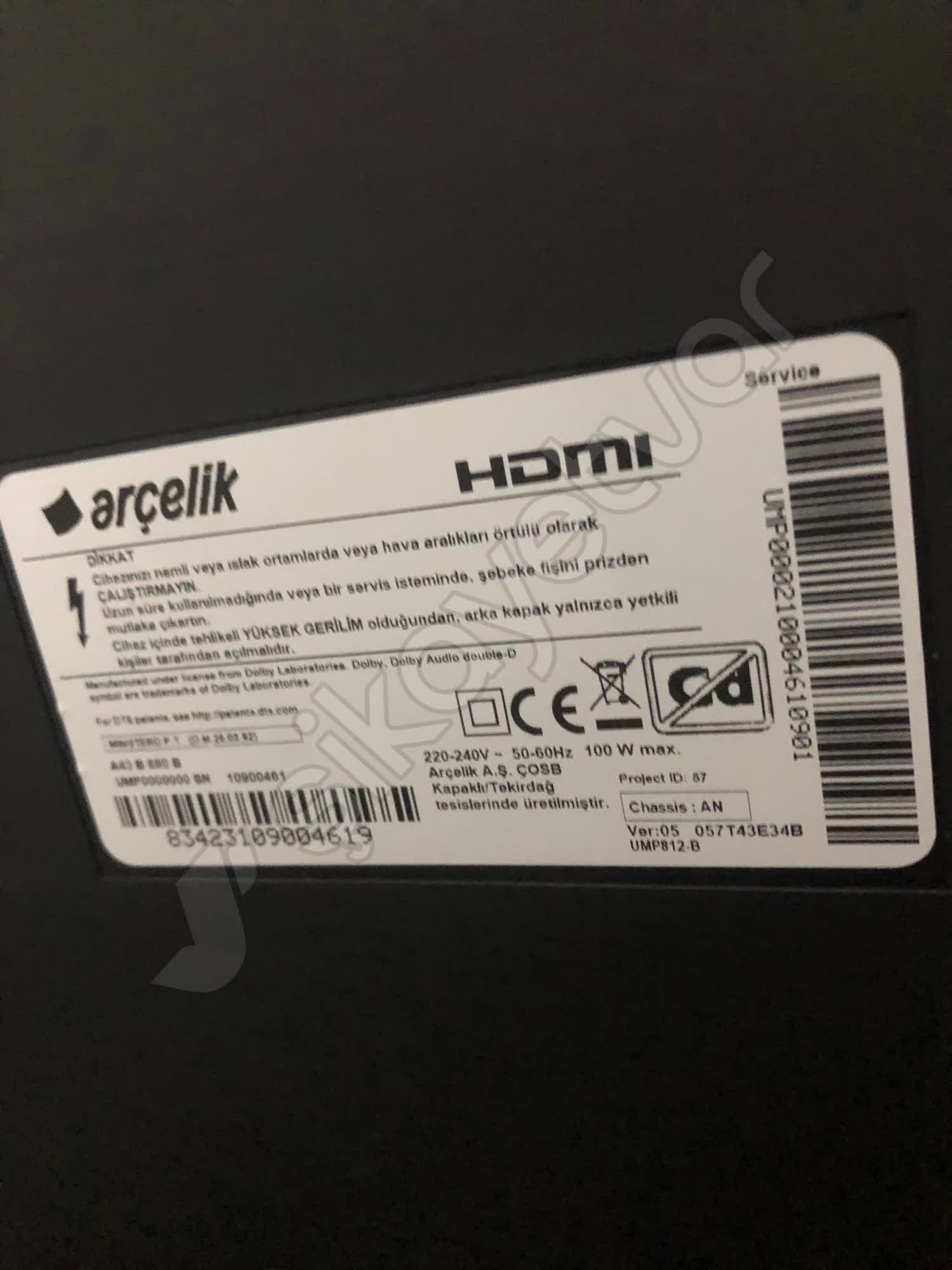Arçelik Android TV'nin İnternet Bağlantı Sorunu - Şikayetvar