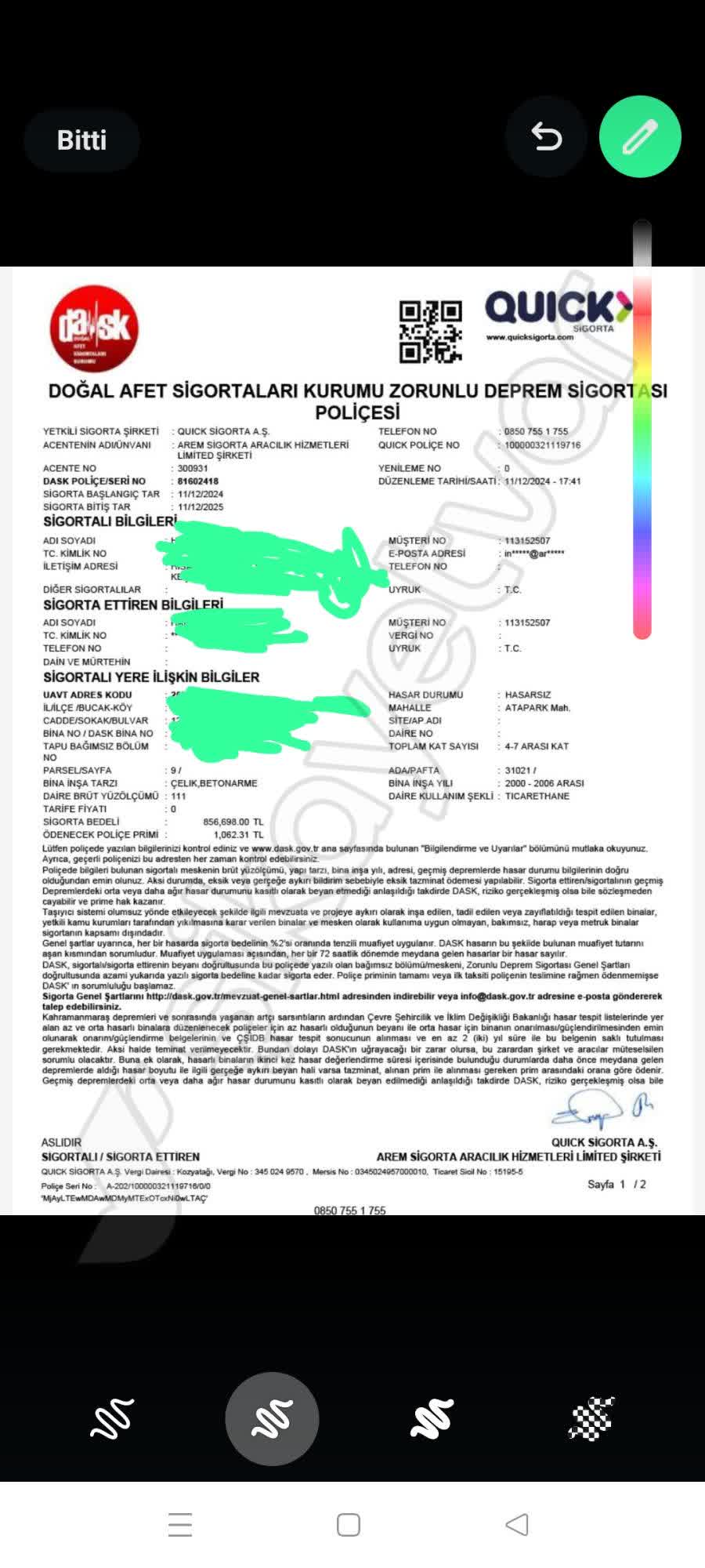 Quick Sigorta İle İletişim Sorunları - Şikayetvar