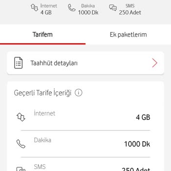 Vodafone Yeni Tarifede İnternet Ve Müşteri Hizmetleri Mağduriyeti ...