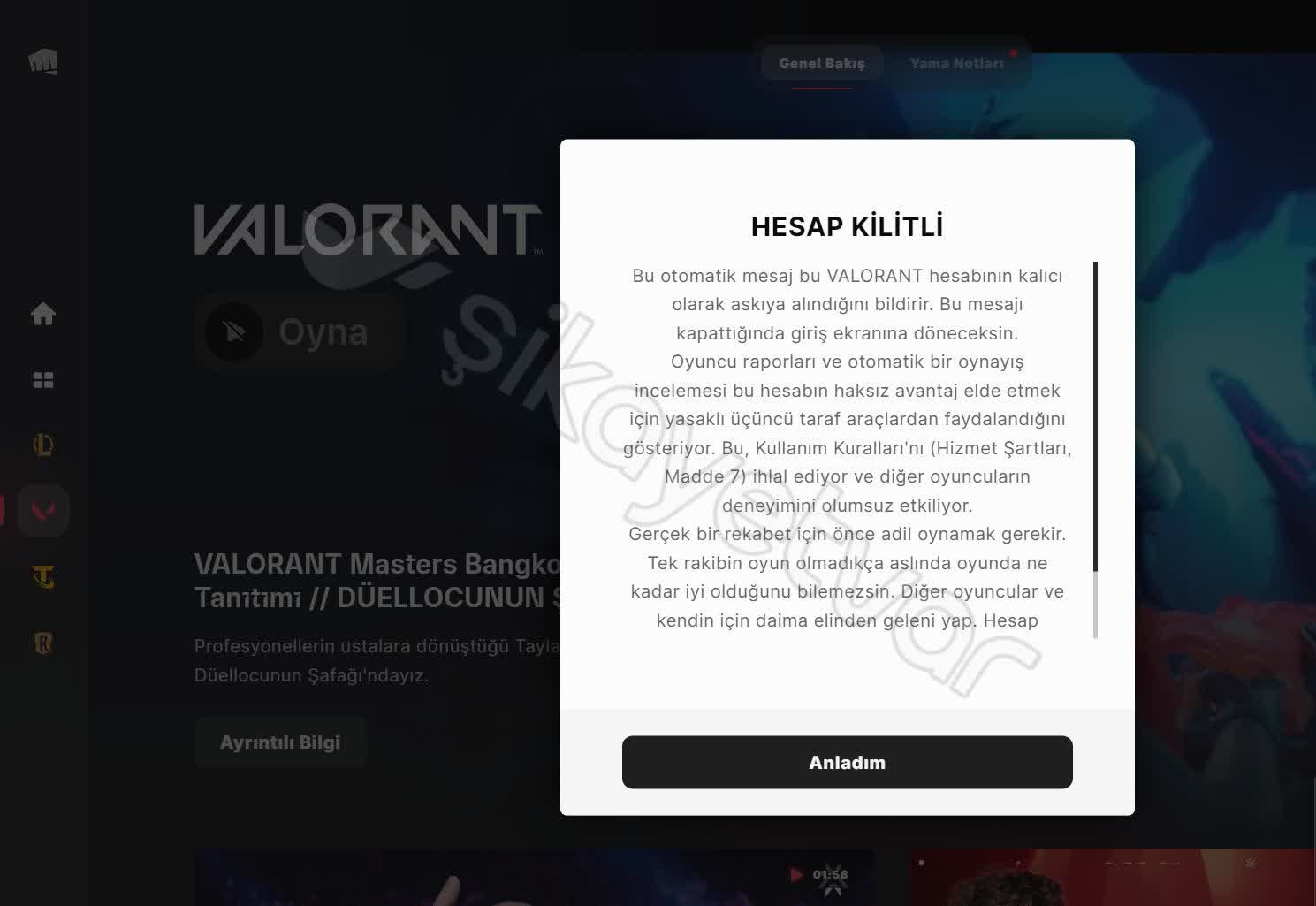 Riot Games Valorant Account Permanently Banned—Need a Solution - Xolvie
