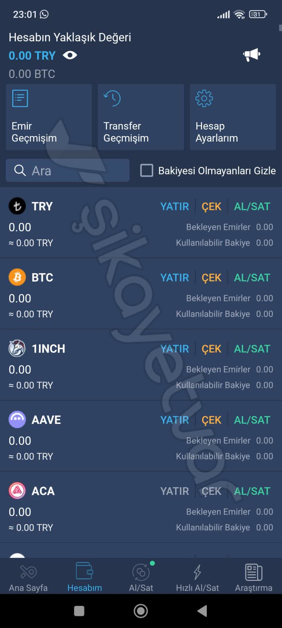 Bitexen'de Hesap Sıfırlanması Mağduriyeti - Şikayetvar