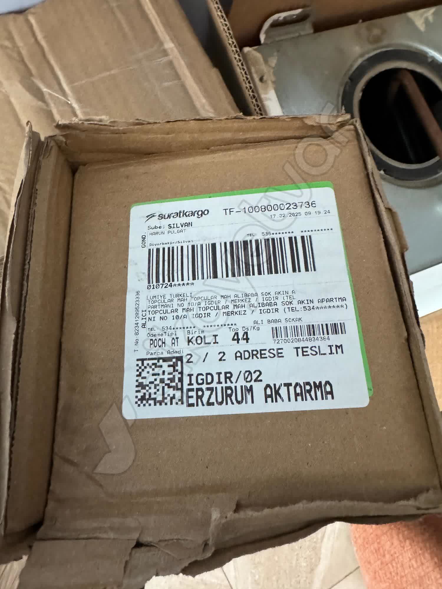 Trendyol Yanlış Ürün Gönderimi: Kombi Yerine Çift Baca - Şikayetvar