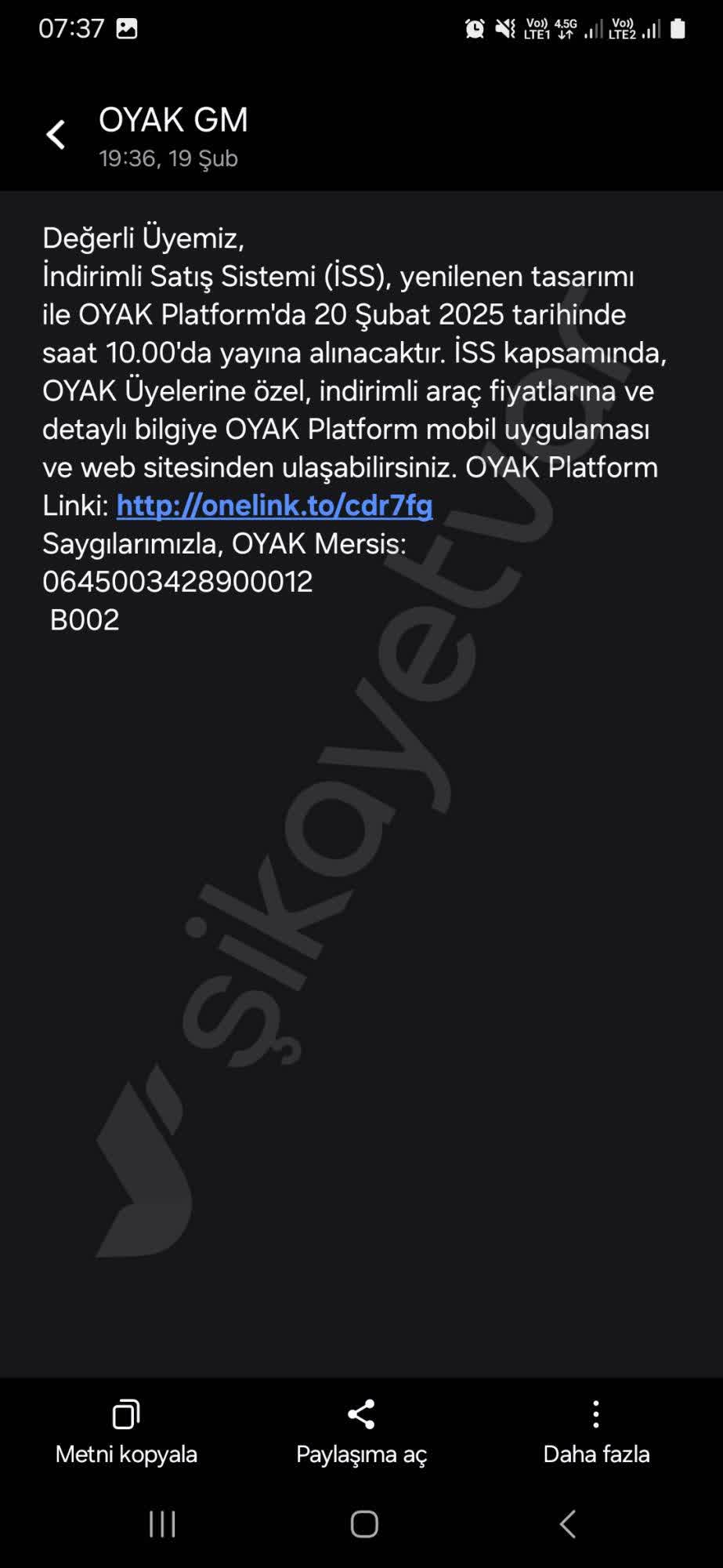 OYAK Yardım Sandığı OYAK Hesaplarının Hacklenmesi Ve Kişisel Bilgilerin ...