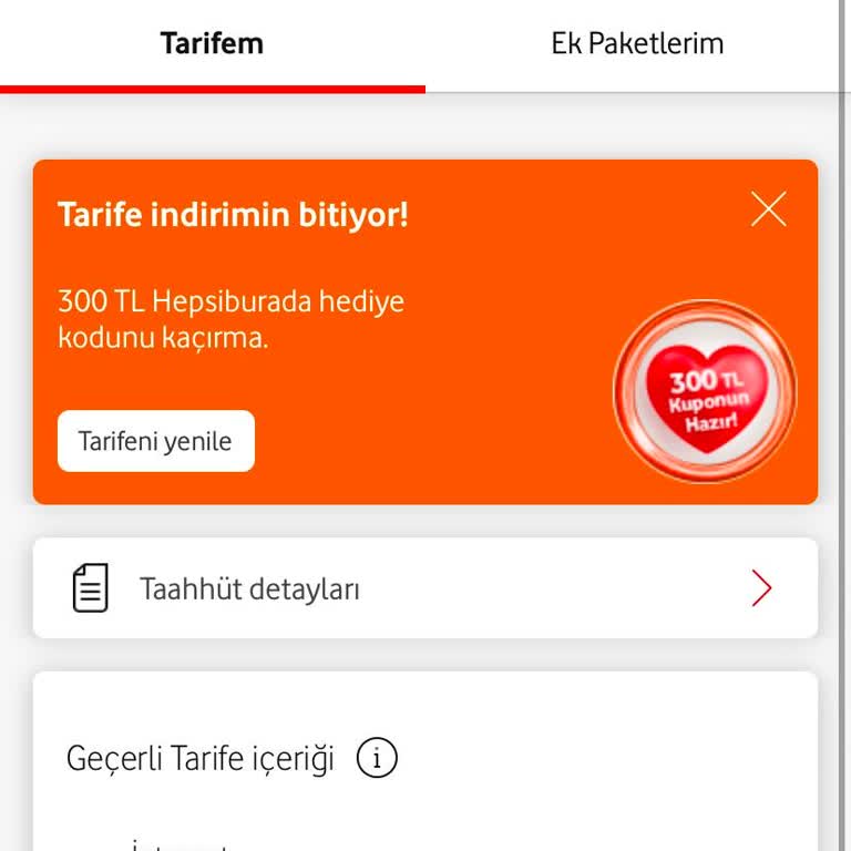 Vodafone Tarife Zamları: Müşteri Mağduriyeti - Şikayetvar