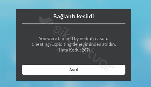 ROBLOX Haksız Ban Nedeniyle Oyun Erişimi Engellendi - Şikayetvar