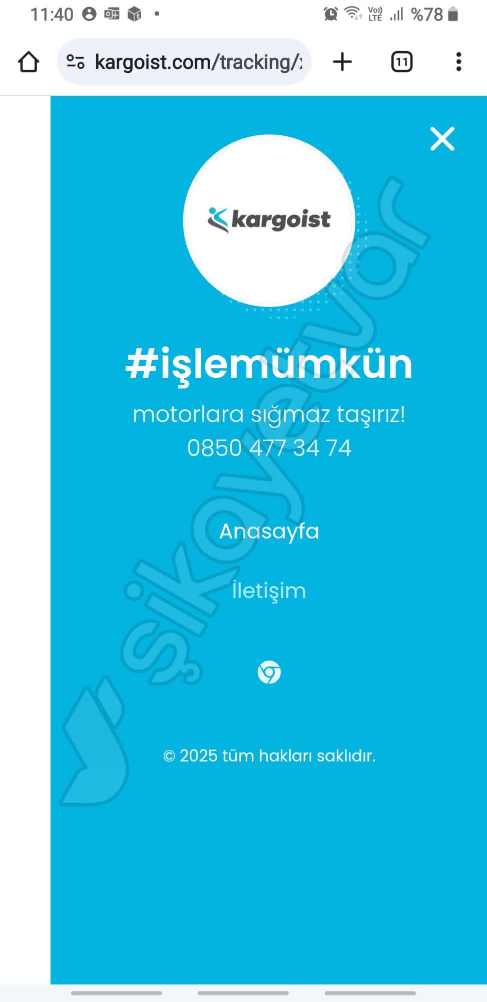 Kargoist Kargom Nerede? İstanbul İçi Teslimat Sorunu - Şikayetvar