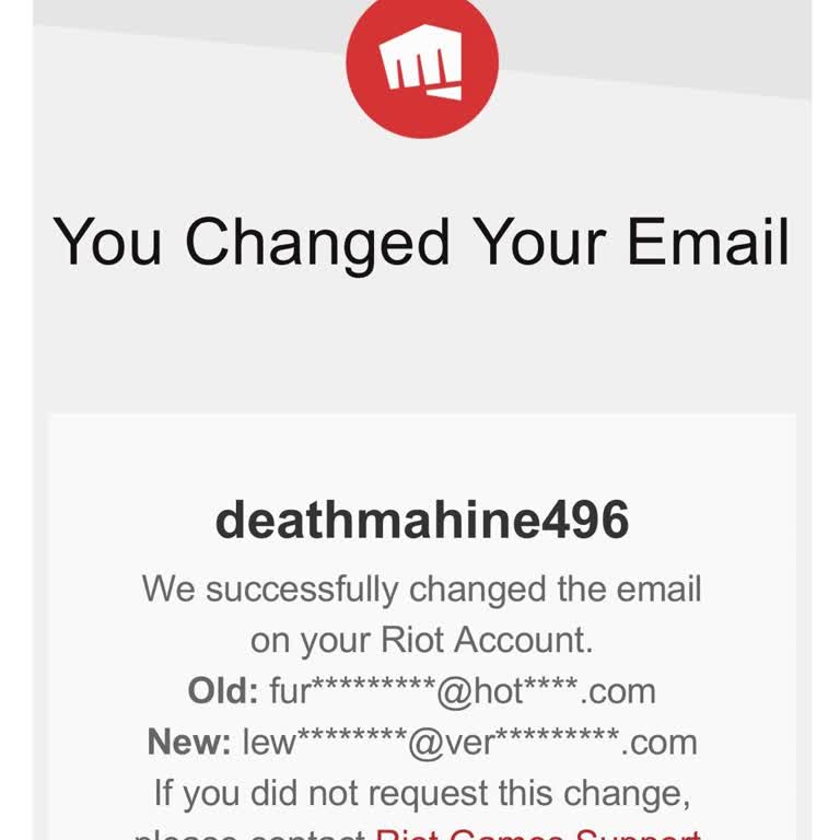 My League of Legends account is linked to an email address I no longer use, how can I change my ...