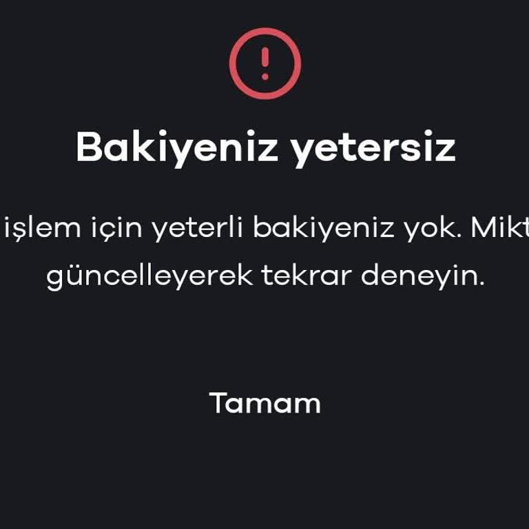 Paribu'da Yetersiz Bakiye Sorunu - Şikayetvar