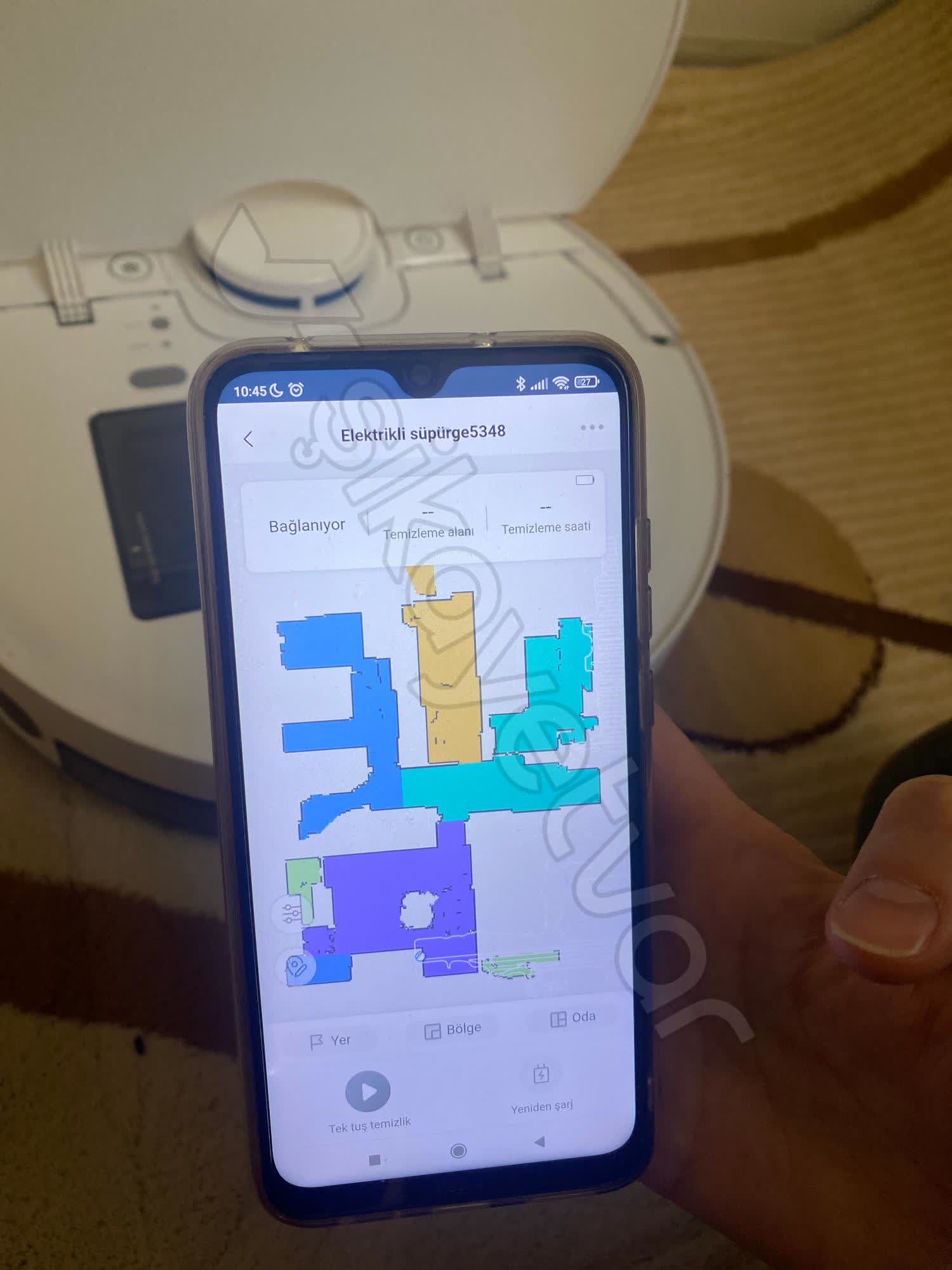 Fakir Ev Aletleri Fakir Robot RS 770 Wi-Fi Bağlantı Ve Uygulama ...