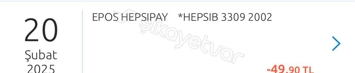 Hepsiburada Habersiz Çekilen Tutar: Acil İade Talebi - Şikayetvar