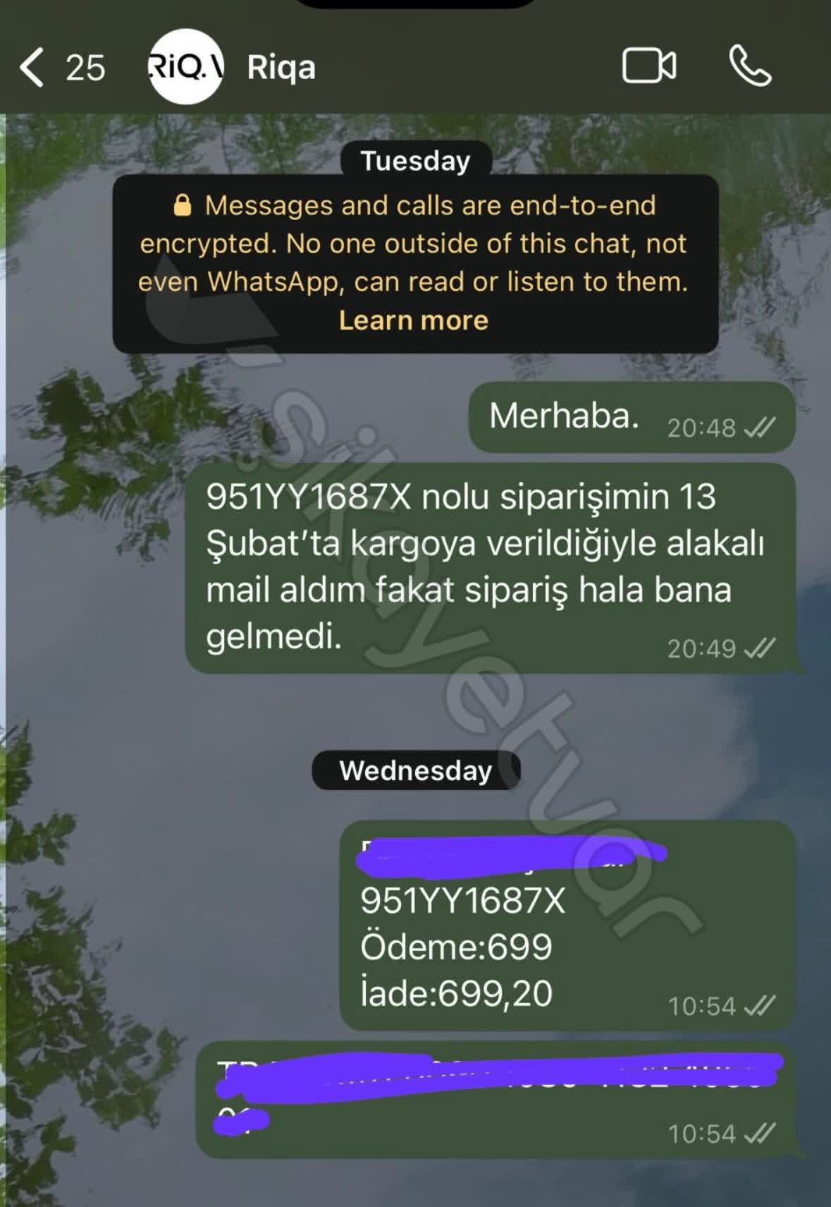 Riqa Style Stokta Olmayan Ürün Ve İletişim Sorunları - Şikayetvar