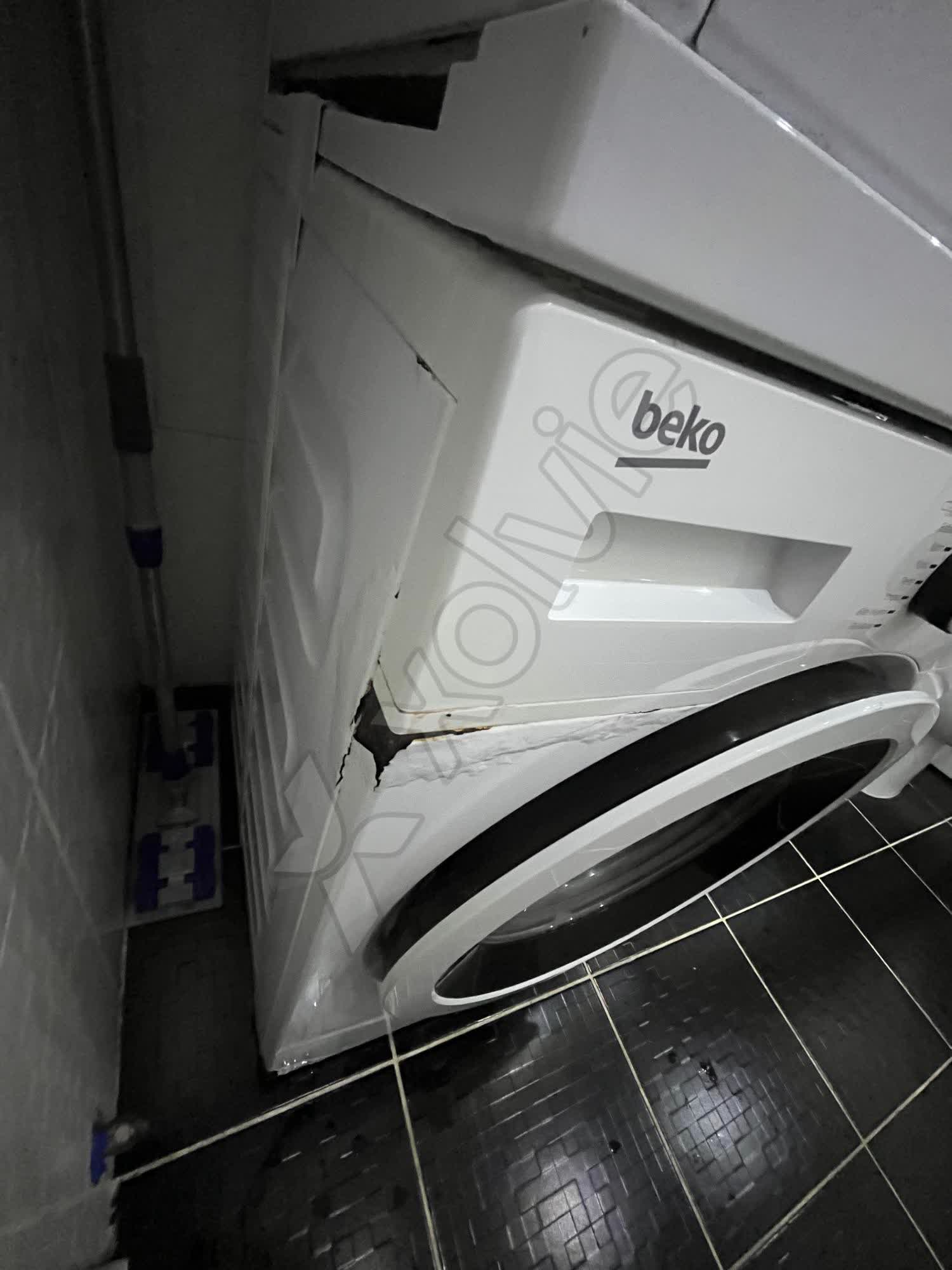 Beko Washing Machine Rusted and Paint Peeled Right After Warranty ...