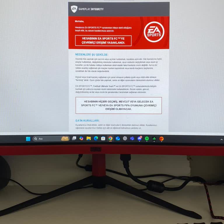 EA Sports Haksız Ban Ve Yüklenmeyen FİFA Puanları - Şikayetvar