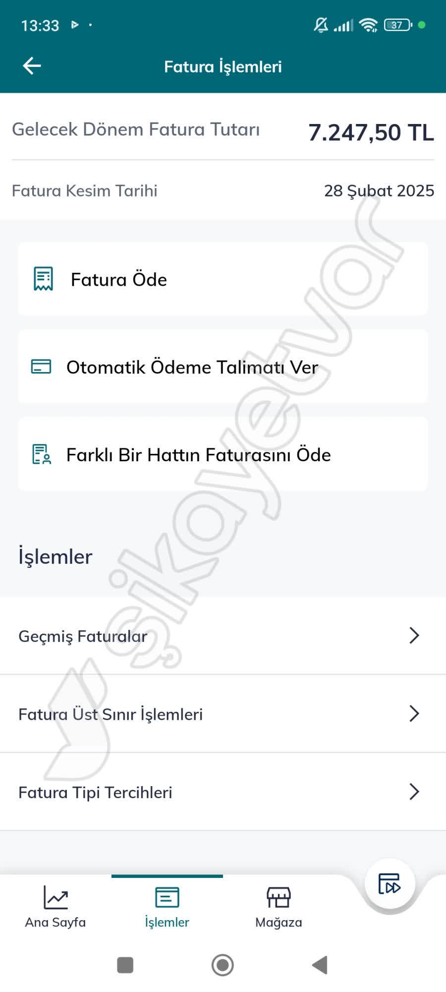 Türk Telekom Yanlış Anlaşılma Sonucu 7200 TL Borç Şoku - Şikayetvar