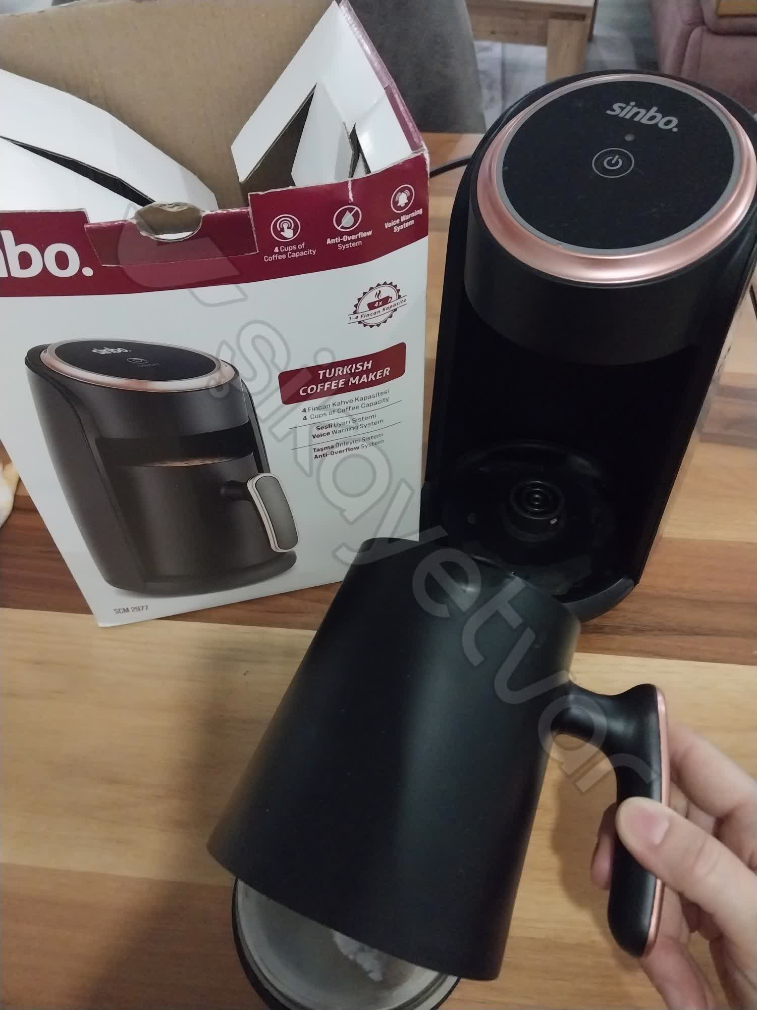 Sinbo Kahve Makinesiyle Yaşadığım Tehlikeli An - Şikayetvar