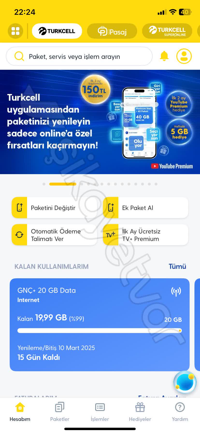 Turkcell Pasaj Turkcell Geçiş İndirimi Ve Kod Sorunu - Şikayetvar