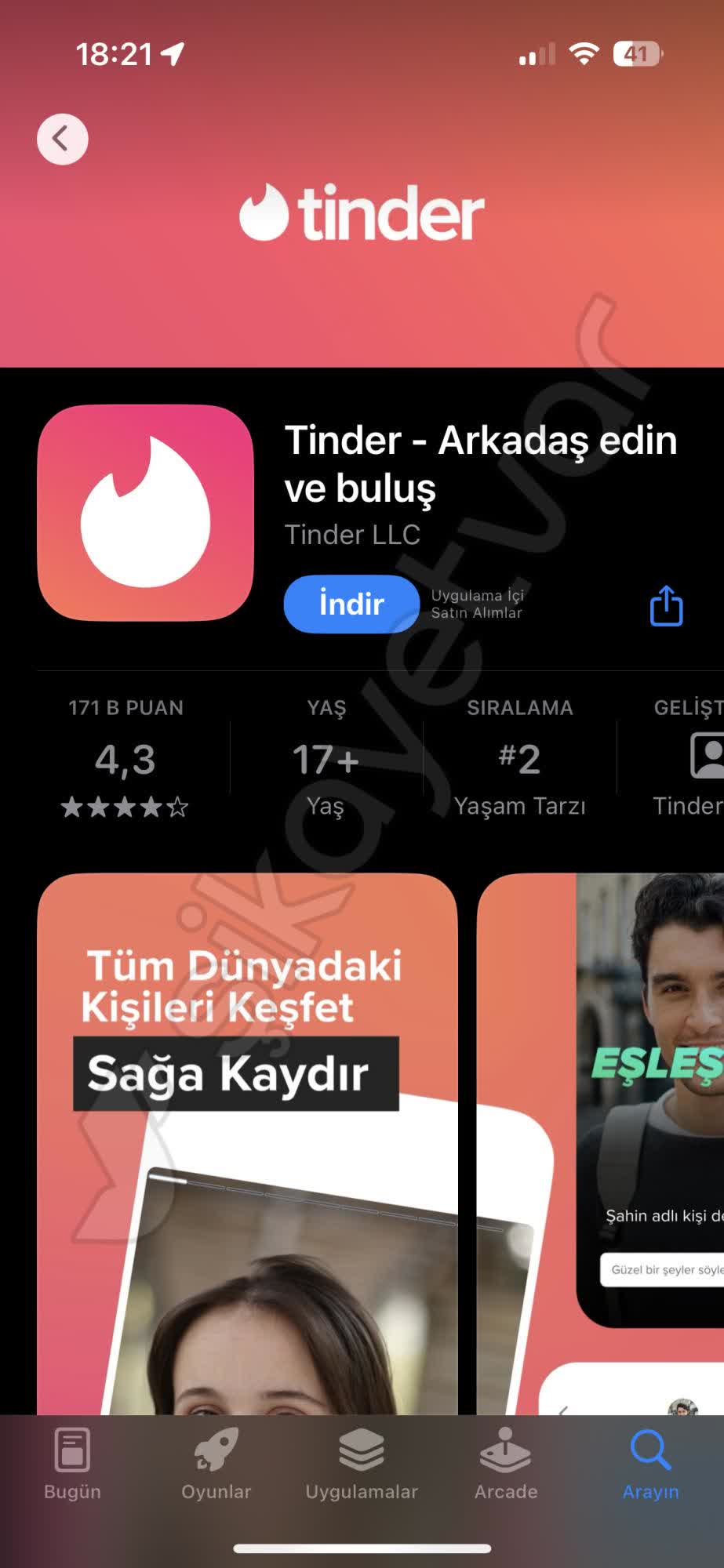 Yetkisiz Tinder Giriş Denemesi Ve Güvenlik Endişesi - Şikayetvar