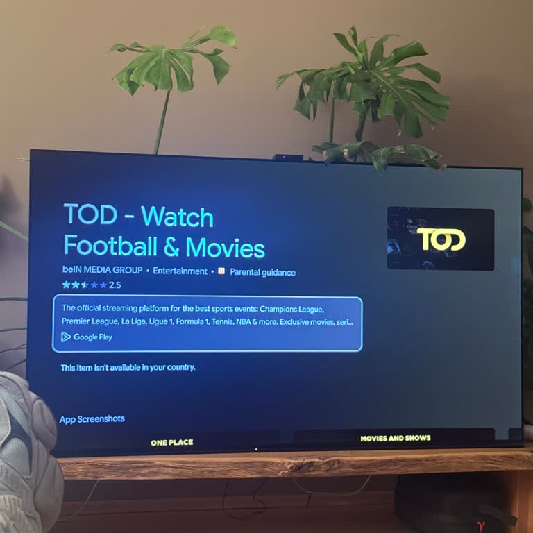 TOD Tv Tod Türkiye Uygulaması Sony TV'de Bulunamıyor - Şikayetvar