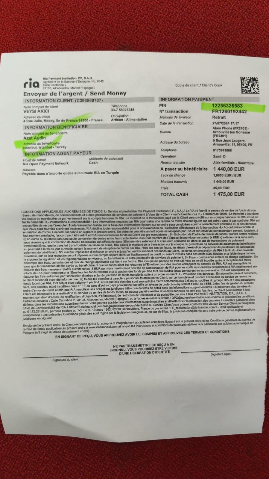 Ria Transfer Not Showing – PIN Code Error, Can’t Access My Money - Xolvie