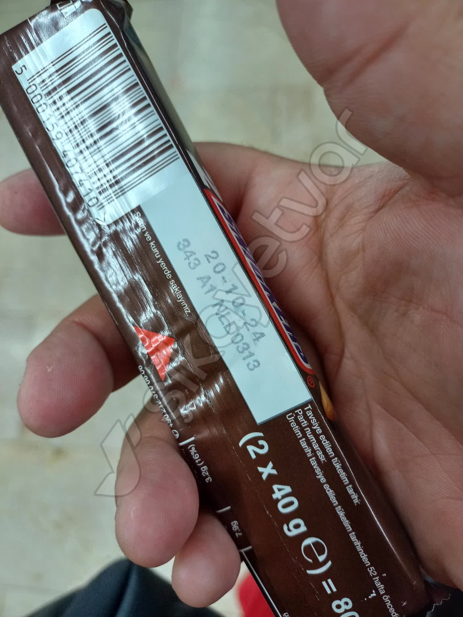 Snickers, sabor extraño y fecha de vencimiento pasada - Xolvie