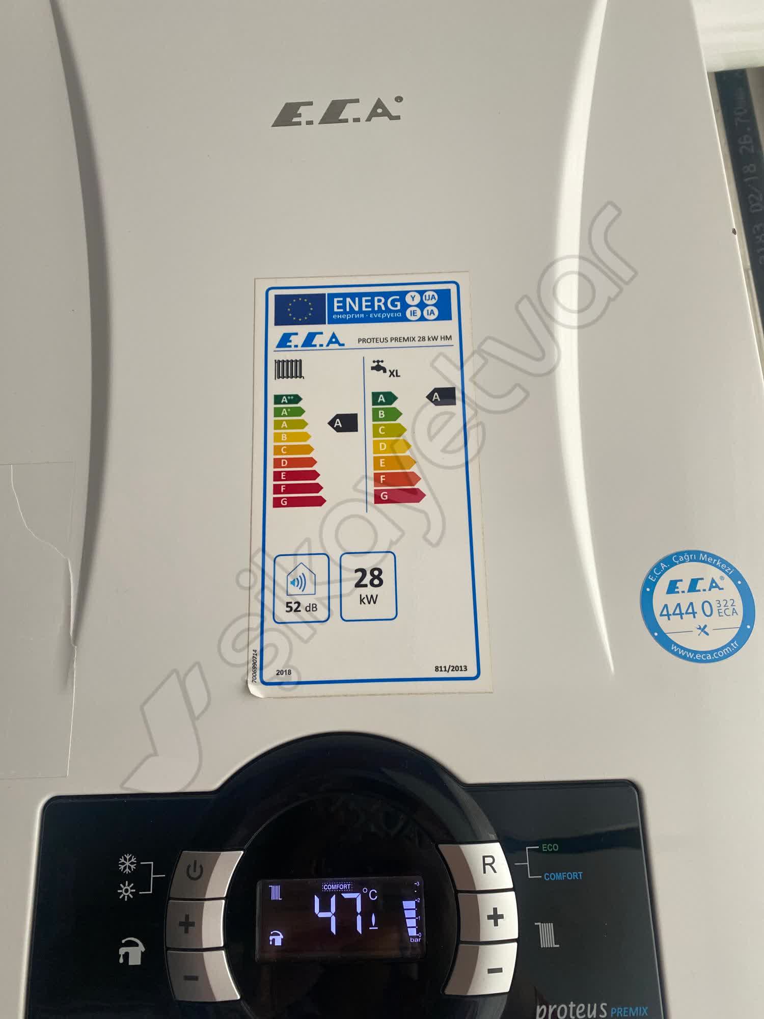 Kış Ayında ECA Kombi E82 Hatası - Şikayetvar