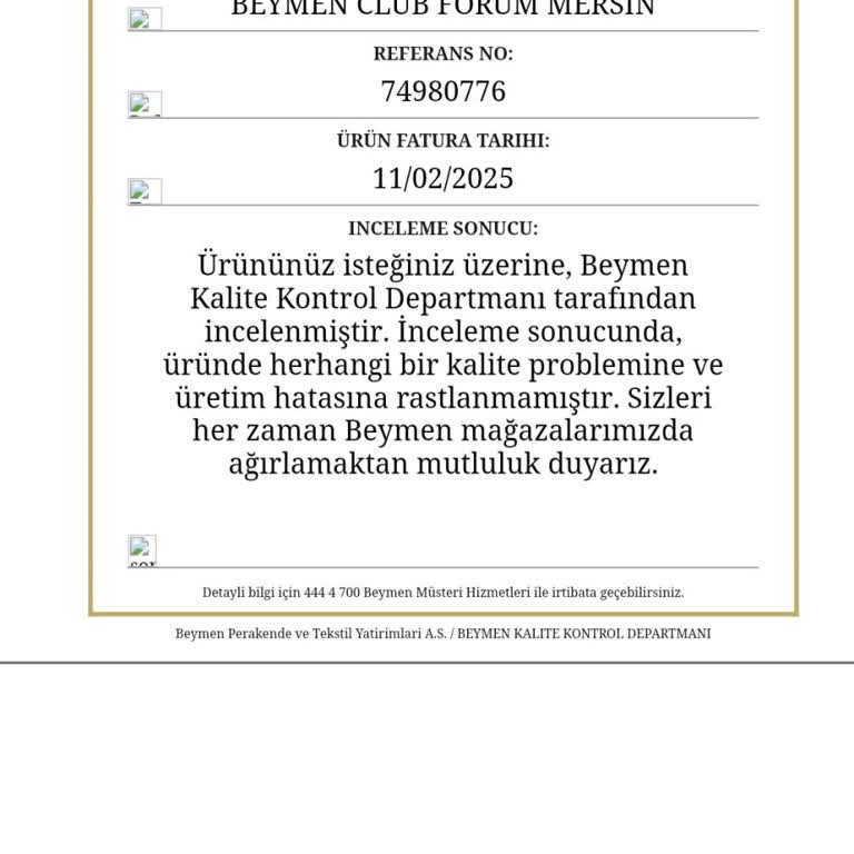 Beymen Beymen Club'da Müşteri Memnuniyetsizliği Ve Sert Tavır - Şikayetvar