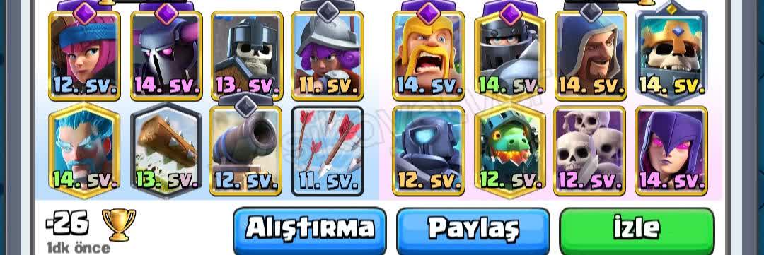 Clash Royale'de Rakip Kart Seviyesi Adaletsizliği - Şikayetvar