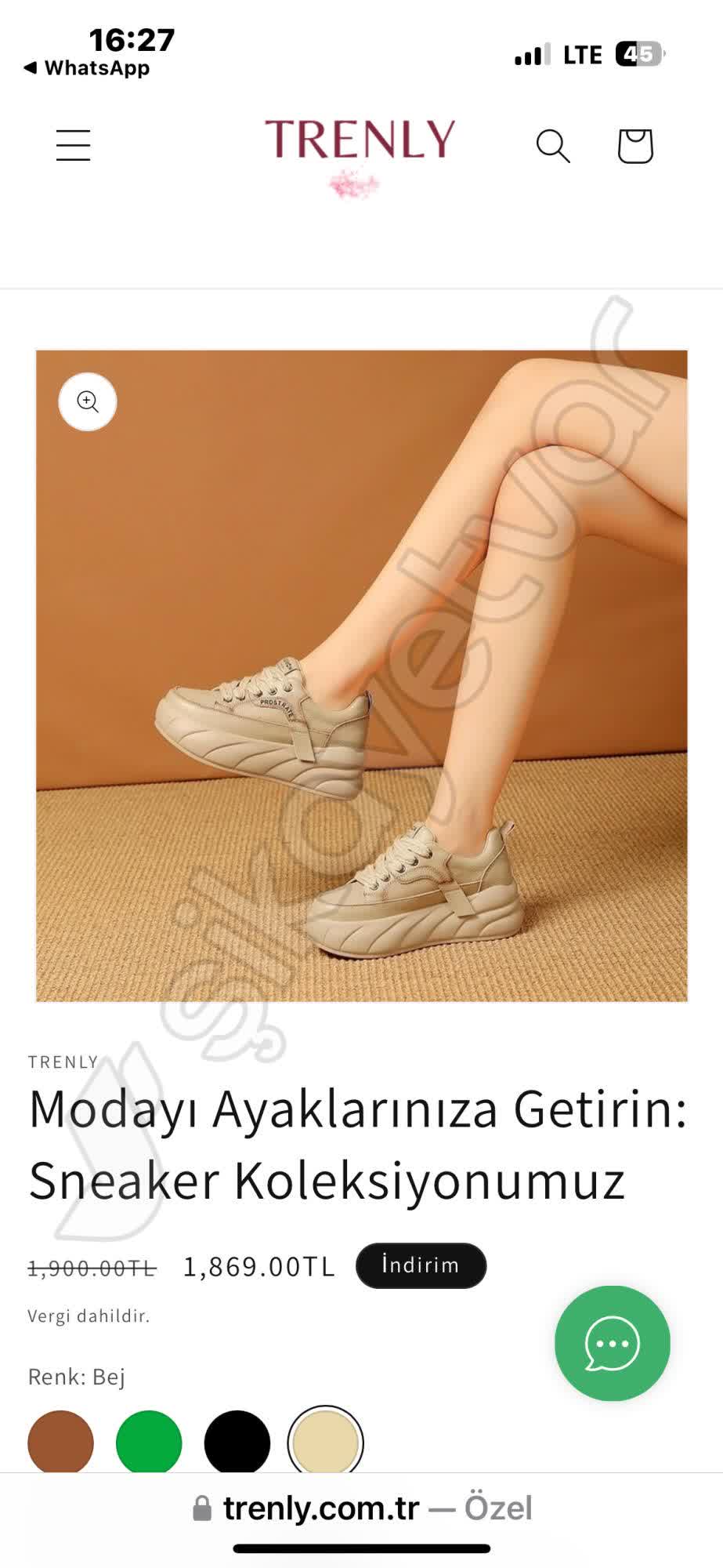 Trenly Ayakkabı Sipariş Bilgisi Ve Ürün Teslimatı Hakkında Sorun ...