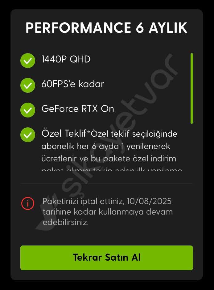 GeForce NOW powered by GAME+ Gameplus Abonelik İptali Ve Mağduriyet - Şikayetvar