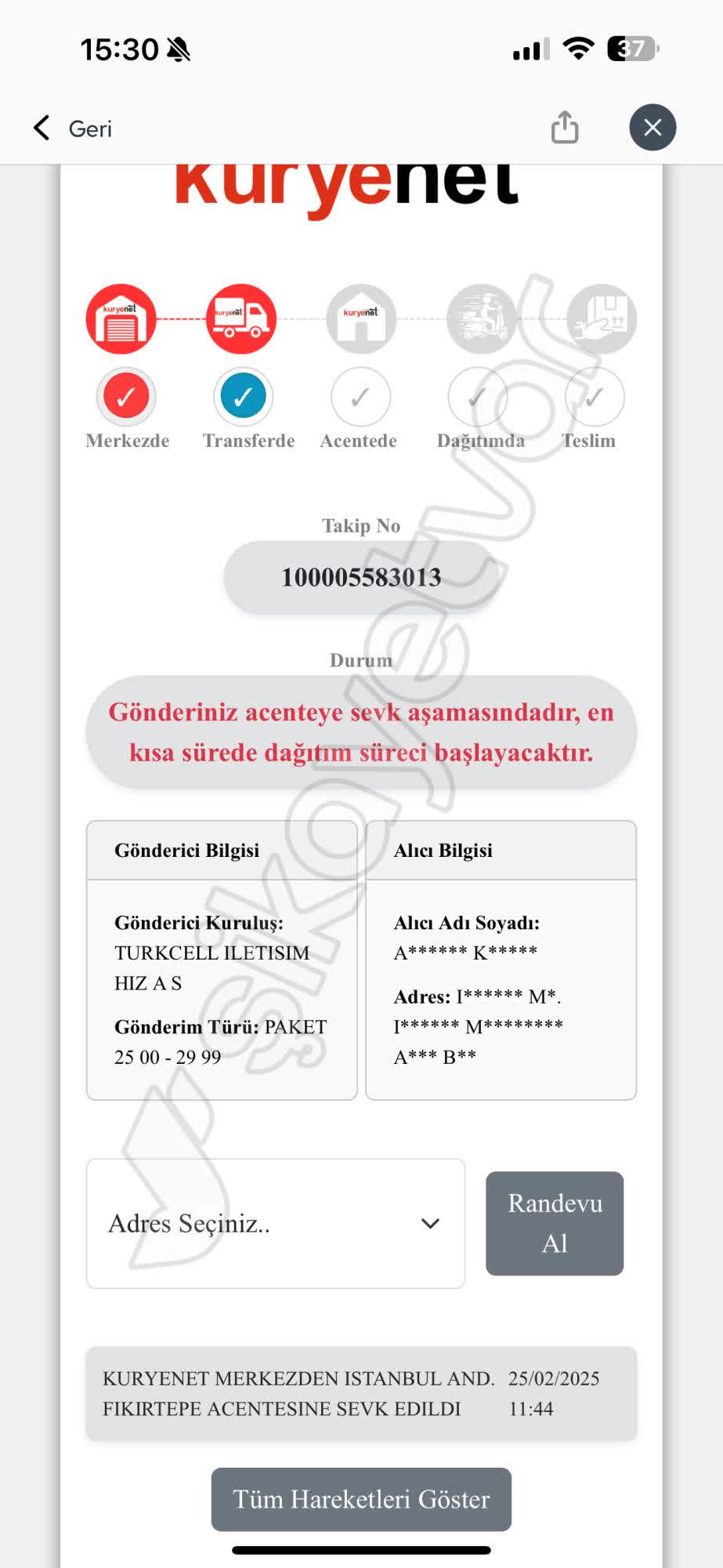 Kargom Nerede? Kuryenet Teslimat Sorunu - Şikayetvar