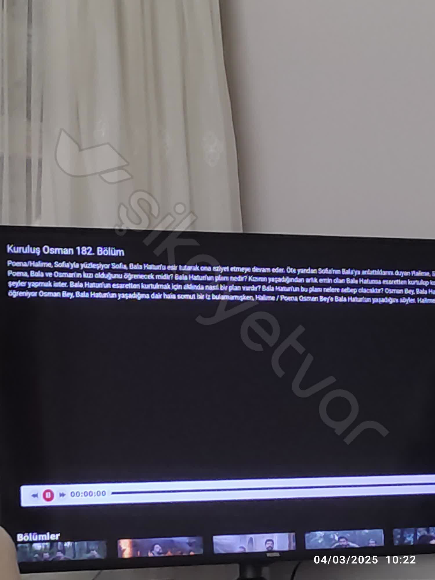 Vestel TV'de Film Ve Dizi Oynatma Sorunu - Şikayetvar