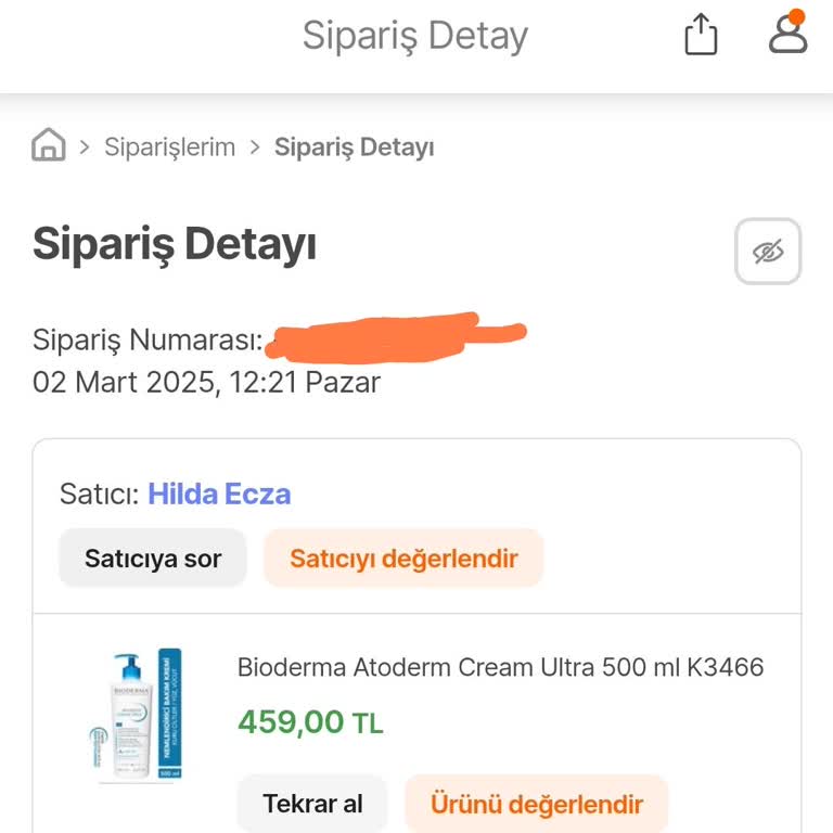 Bioderma Atoderm Creme Orijinalliği Sorgusu - Şikayetvar