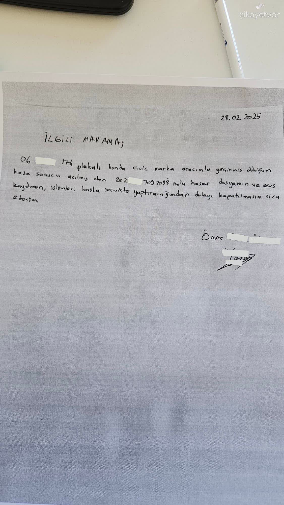 Sompo Sompo Sigorta İle Yaşanan Sorunlar Ve Mağduriyet - Şikayetvar