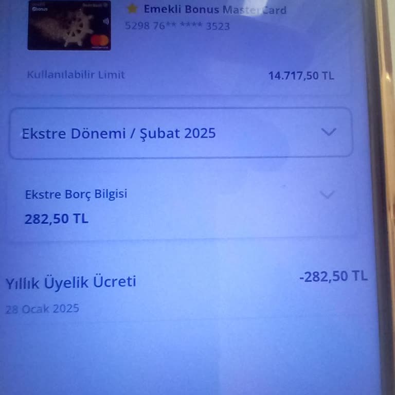 Denizbank Emekli Bonus Kart Aidat Sürprizi - Şikayetvar