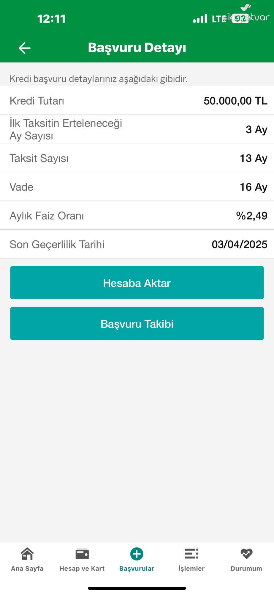 Garanti BBVA Beklenmedik Faiz Oranı Değişikliği: Garanti Bankası'nda Kredi Şoku - Şikayetvar