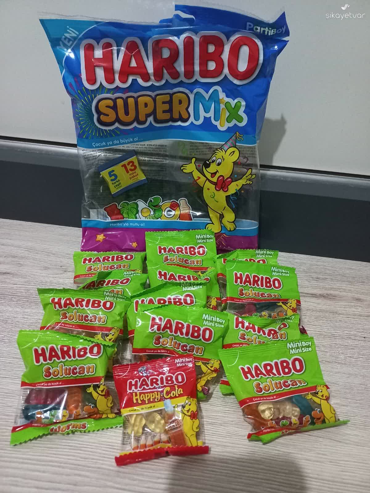 Haribo Super Mix Paketi Hayal Kırıklığı - Şikayetvar