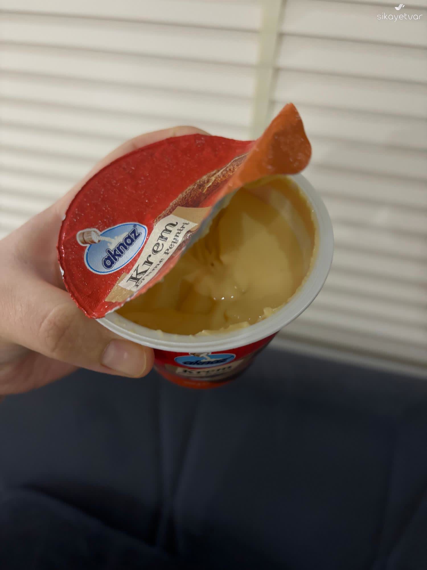 Aknaz Krem Peynirin Renk Ve İçeriği Hakkında Şikayet - Şikayetvar