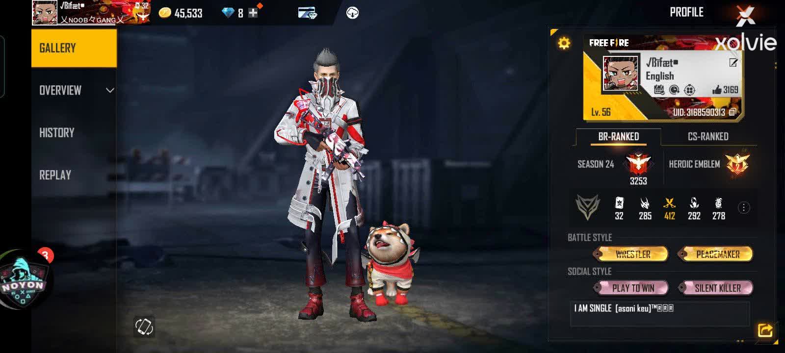 Garena Free Fire (US) Garena! Help Me Recover My Hacked FF ID - Xolvie