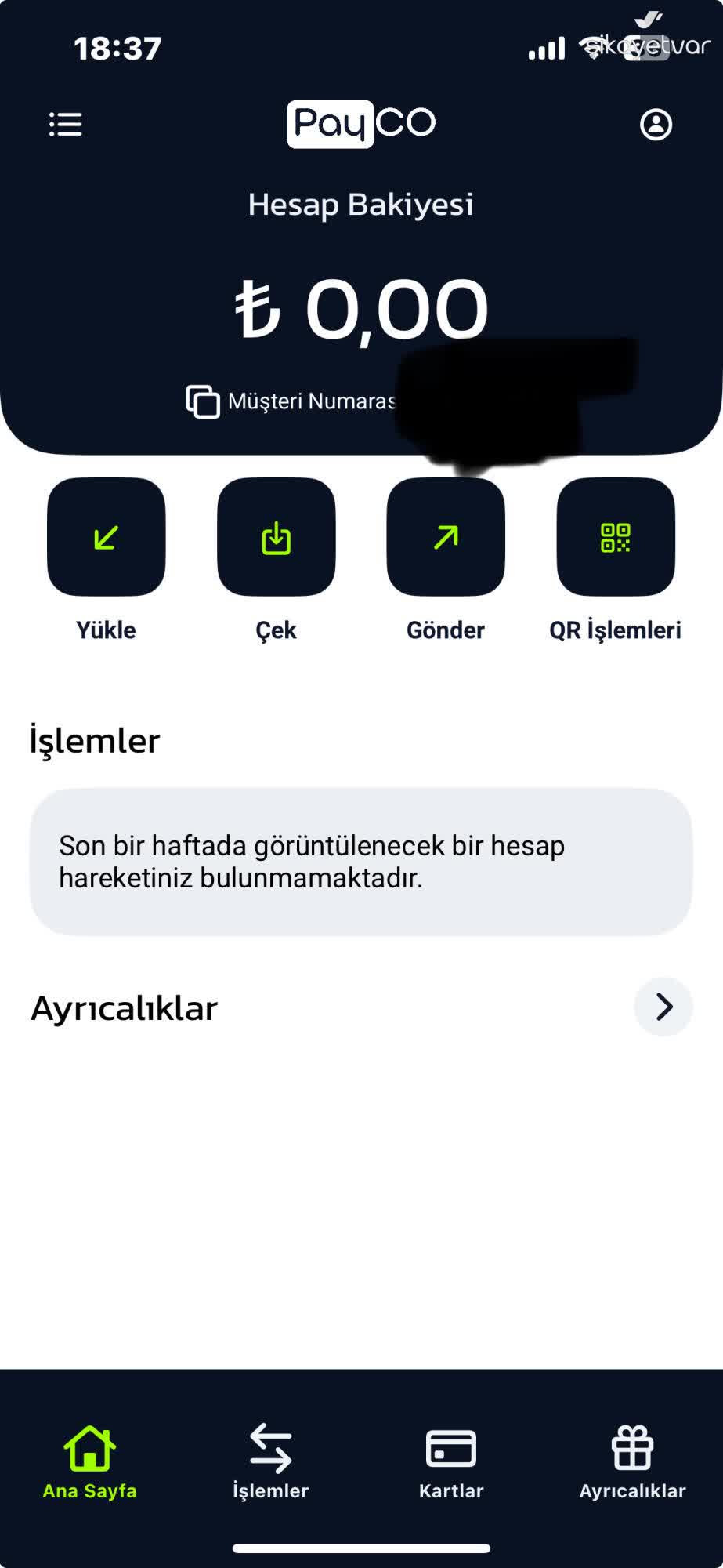 Payco Hesabına Yatırılan Para Neden Hala Yansımıyor? - Şikayetvar