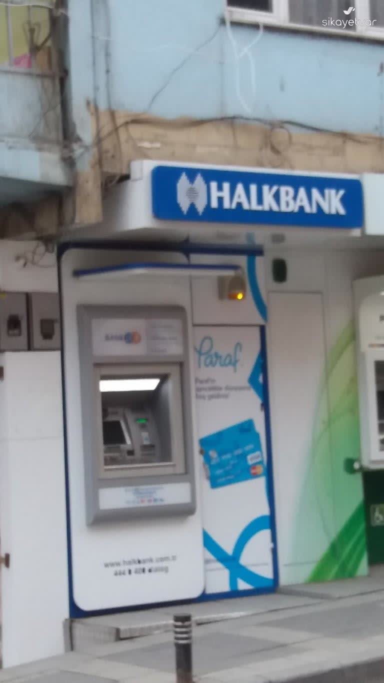 Halkbank ATM'si 1600 TL'mi Yuttu Ve Çözüm Sunulmuyor - Şikayetvar