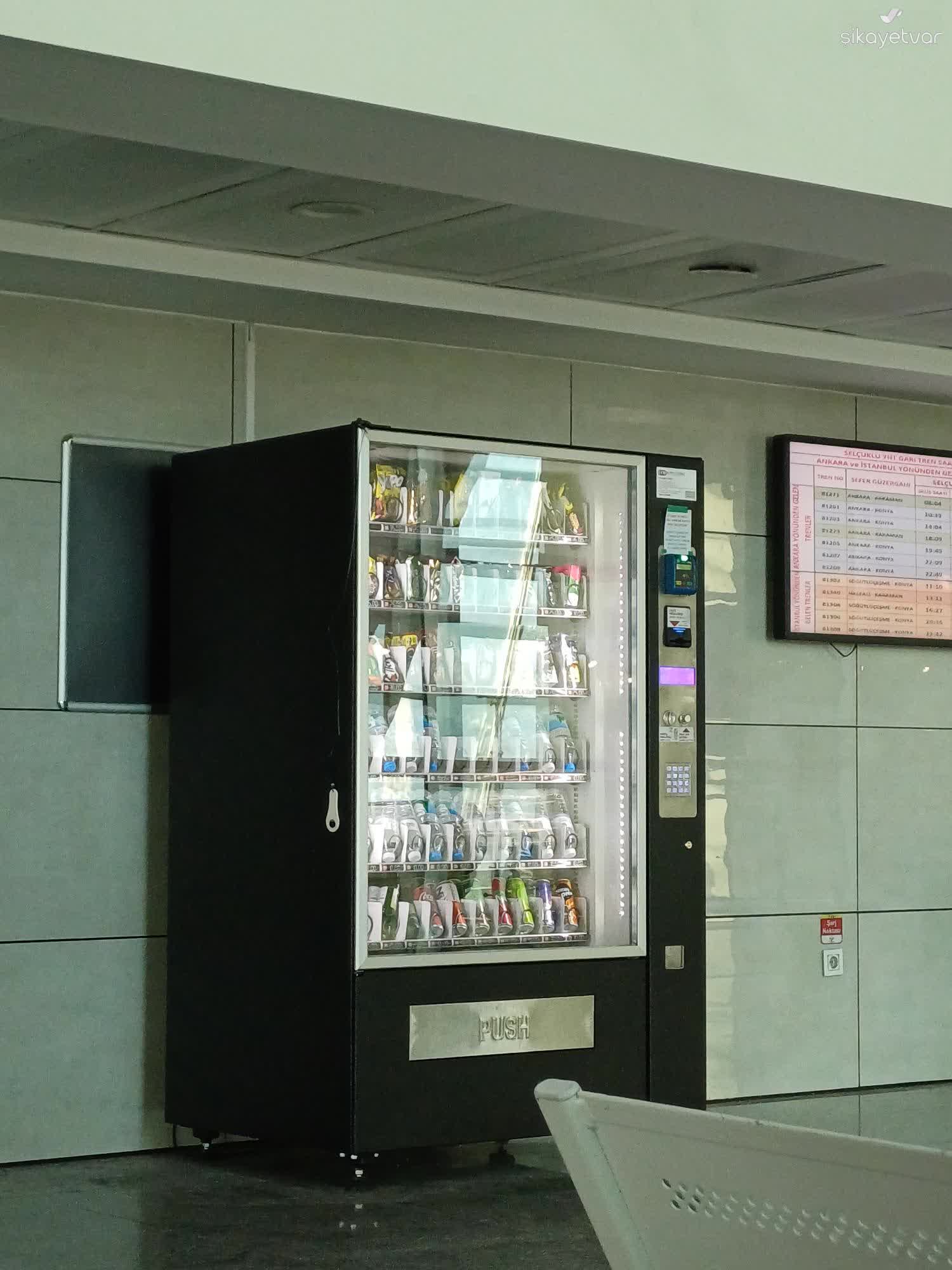 Konya Otomat Para Yutuyor! - Şikayetvar