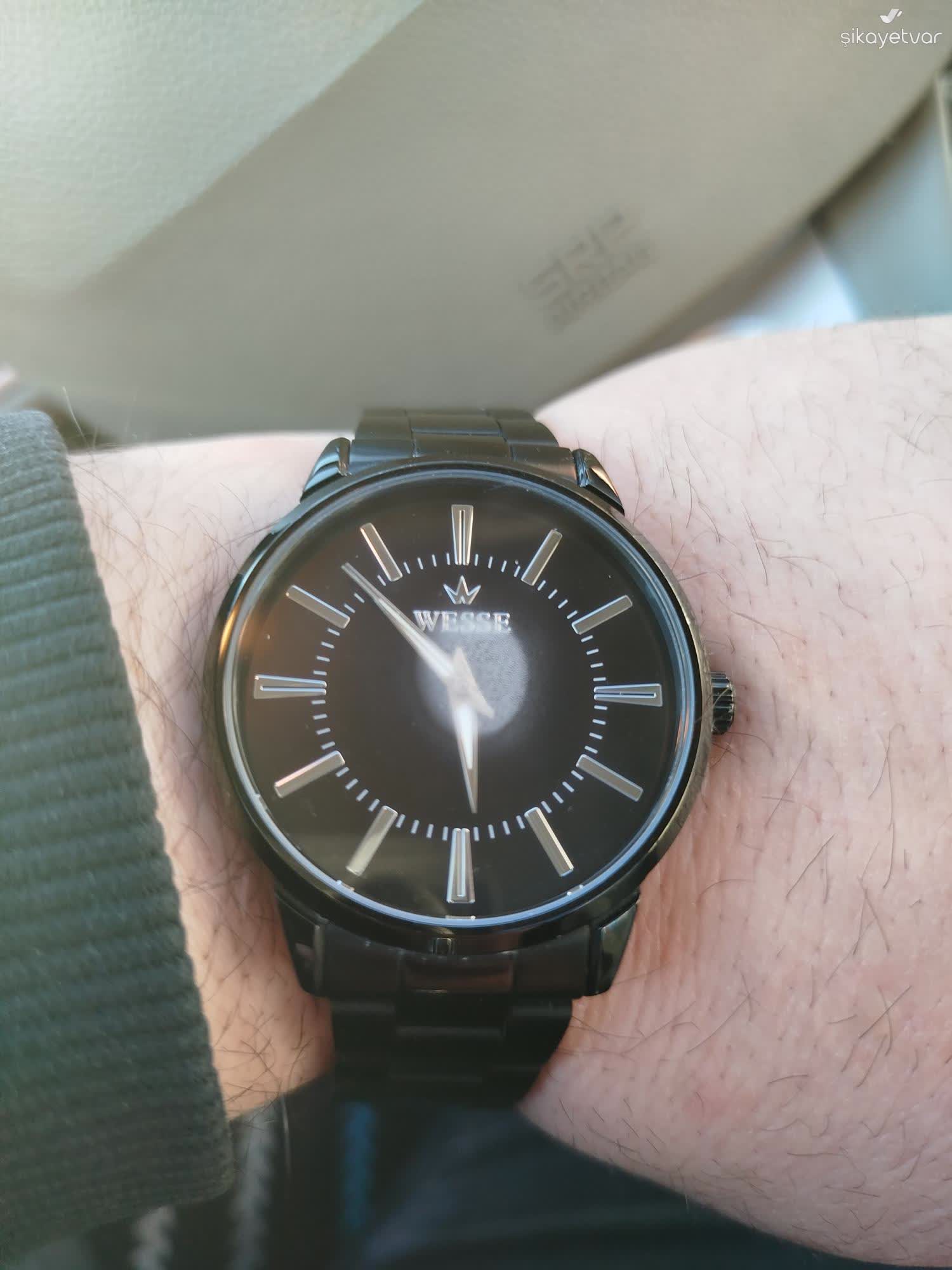 Wesse Watches Su Geçirmez Saatin Su Geçirme Sorunu - Şikayetvar