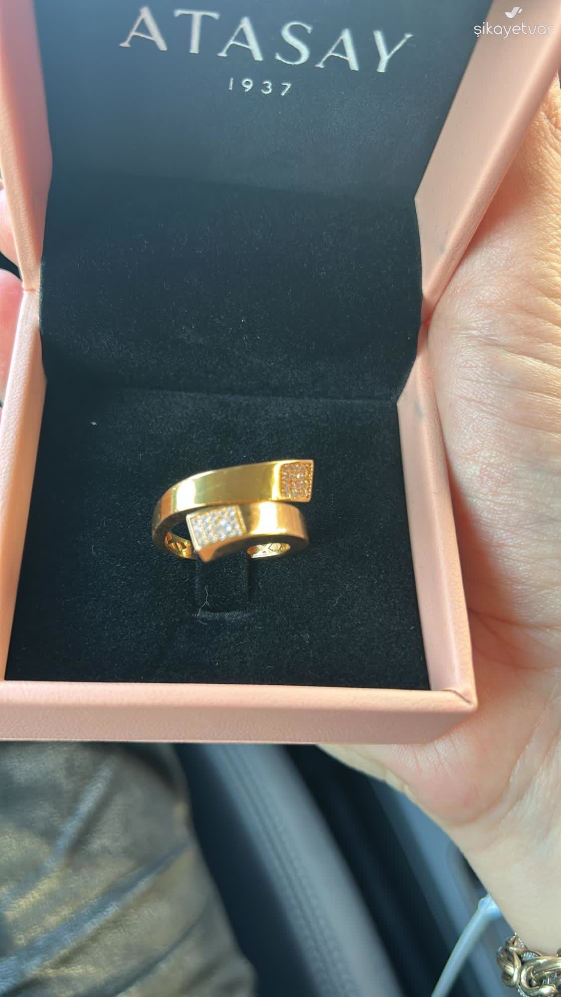 Atasay Kuyumculuk Değişim Süresi Ve Saygısız Hizmet Şoku - Şikayetvar