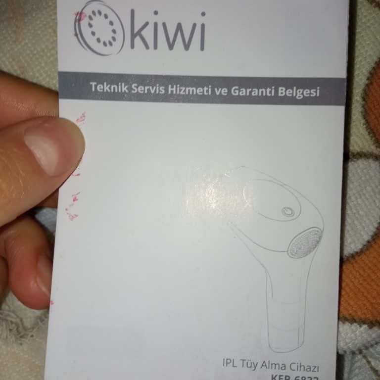 Kiwi Home Epilasyon Cihazının Patlaması! - Şikayetvar