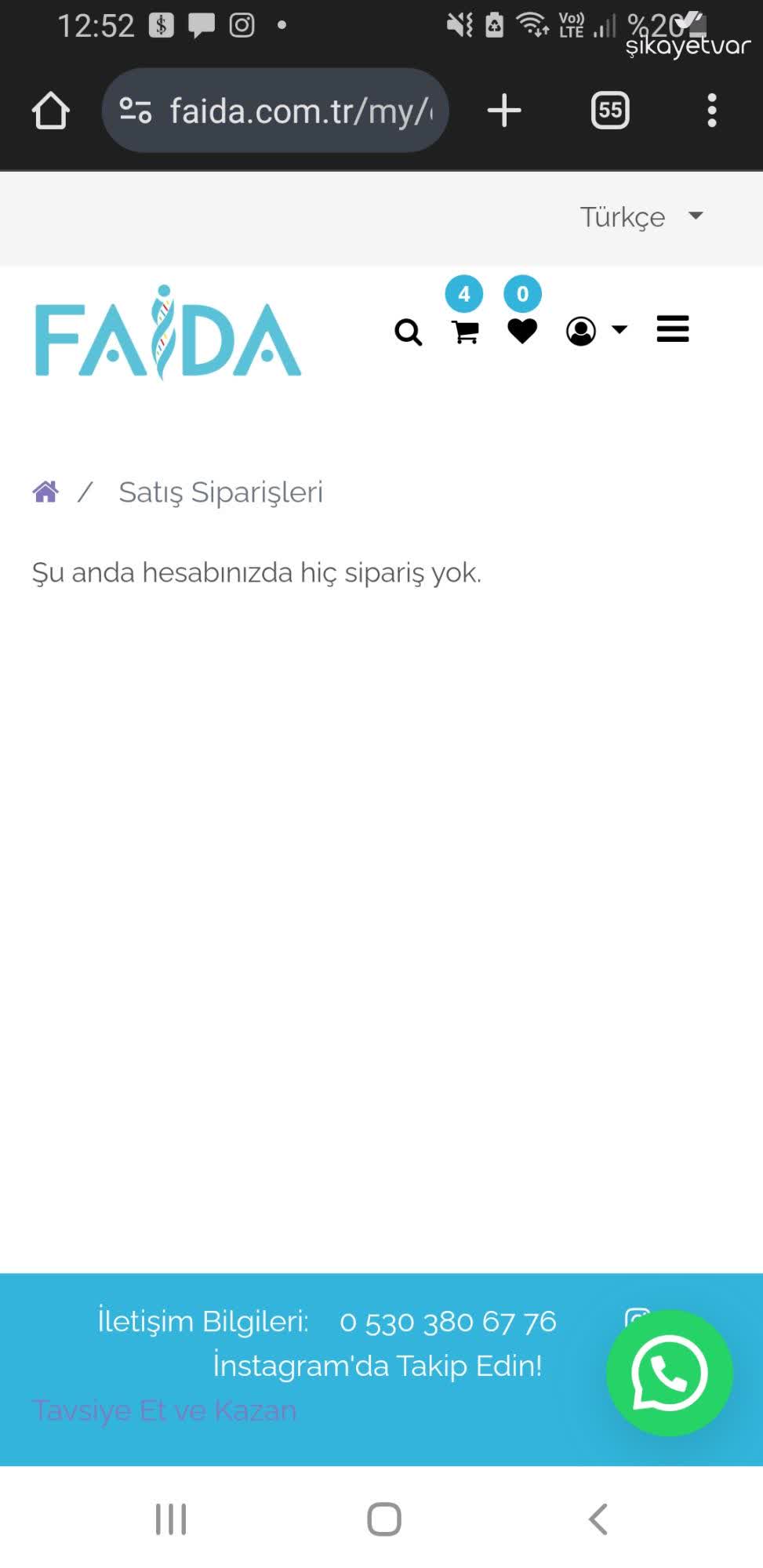 Faida Sipariş Görünmüyor: İletişim Sorunları Ve Acil Bilgi İhtiyacı ...